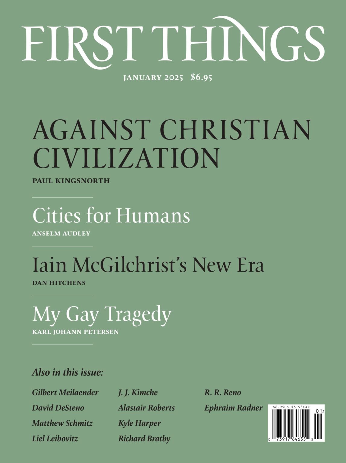 Christianity and Civilization - First Things