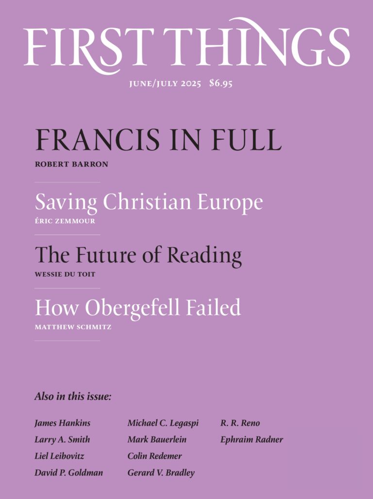 The Future of Reading - First Things