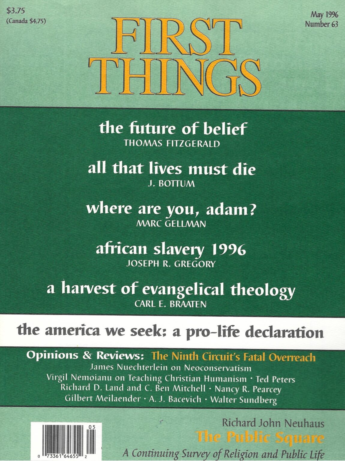 Against Christian Politics - First Things